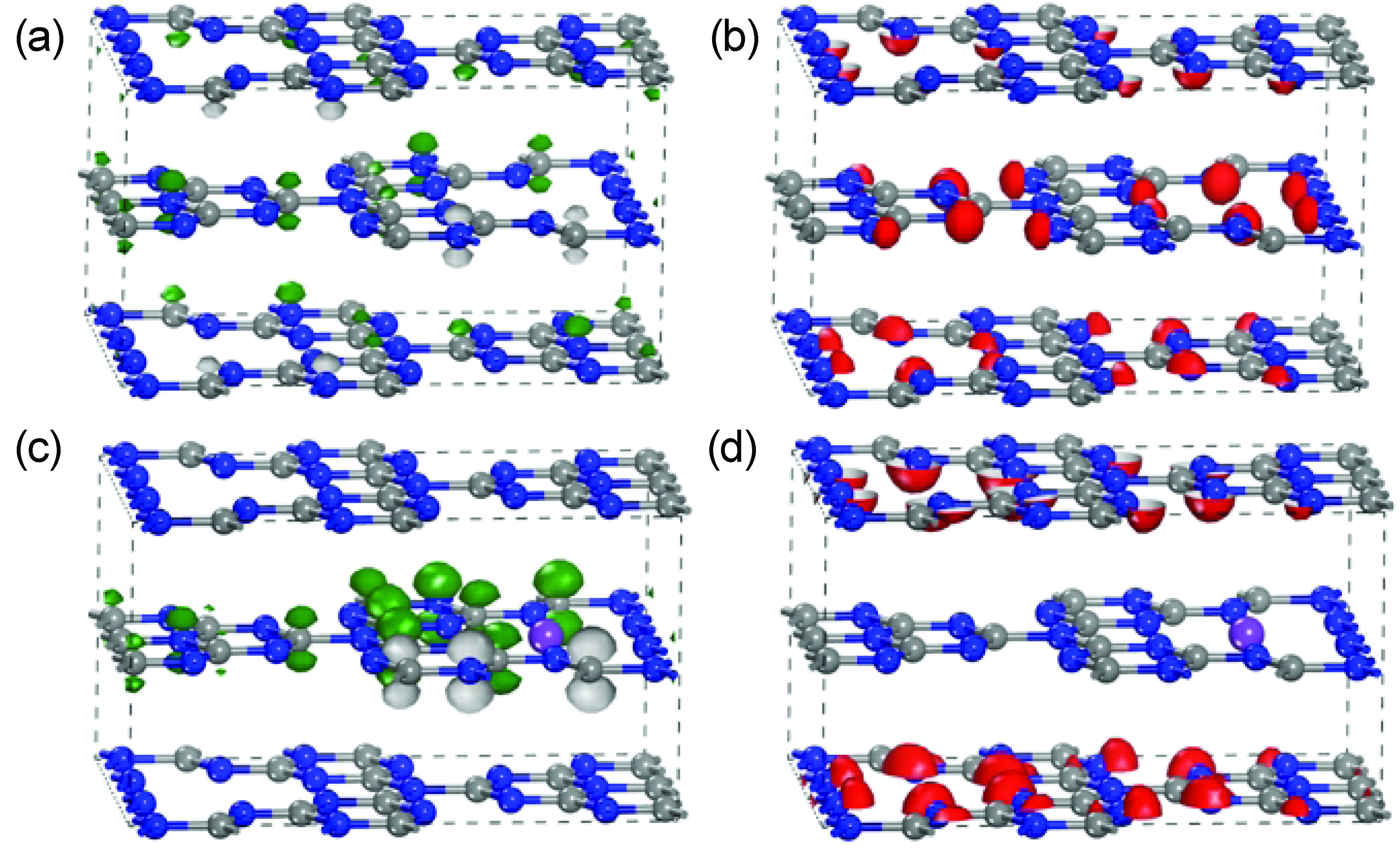 碱金属修饰g-C3N4的能带结构调控与载流子迁移过程