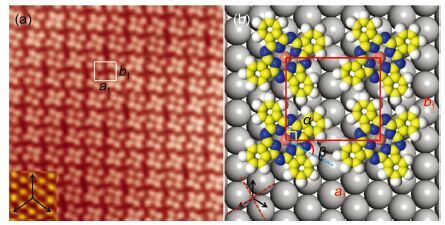 非手性的酞菁铜分子在Bi(111)表面上的手性特征