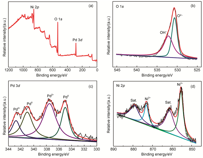 原位生长Pd/Ni(OH)2/NF复合催化剂及其析氢性能