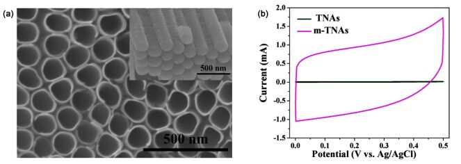 TiO2纳米管阵列的多重改性及其在超级电容器中应用的最新进展