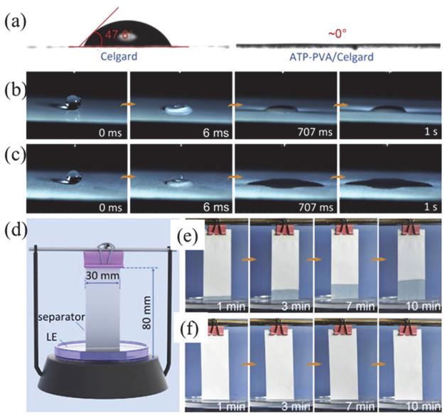 锂离子电池隔膜的功能化改性及表征技术