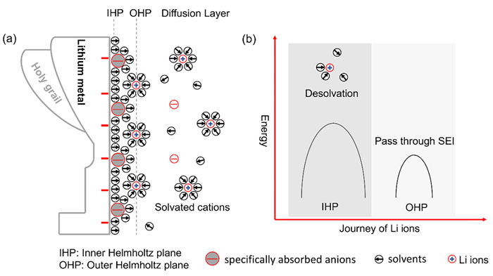 The Pivotal Inner Helmholtz Plane for Solid Electrolyte Interphase in ...
