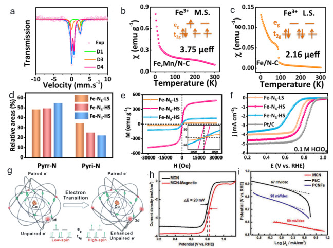 Function of Electron Spin Effect in Electrocatalysts