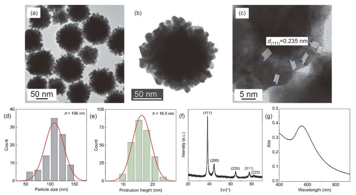 Strategy for Regulating Surface Protrusion of Gold Nanoflowers and ...