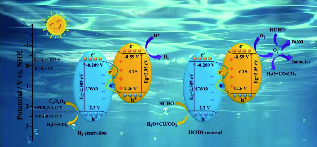 Enhanced bifunctional photocatalytic performances for H 2 evolution and HCHO elimination with an ...