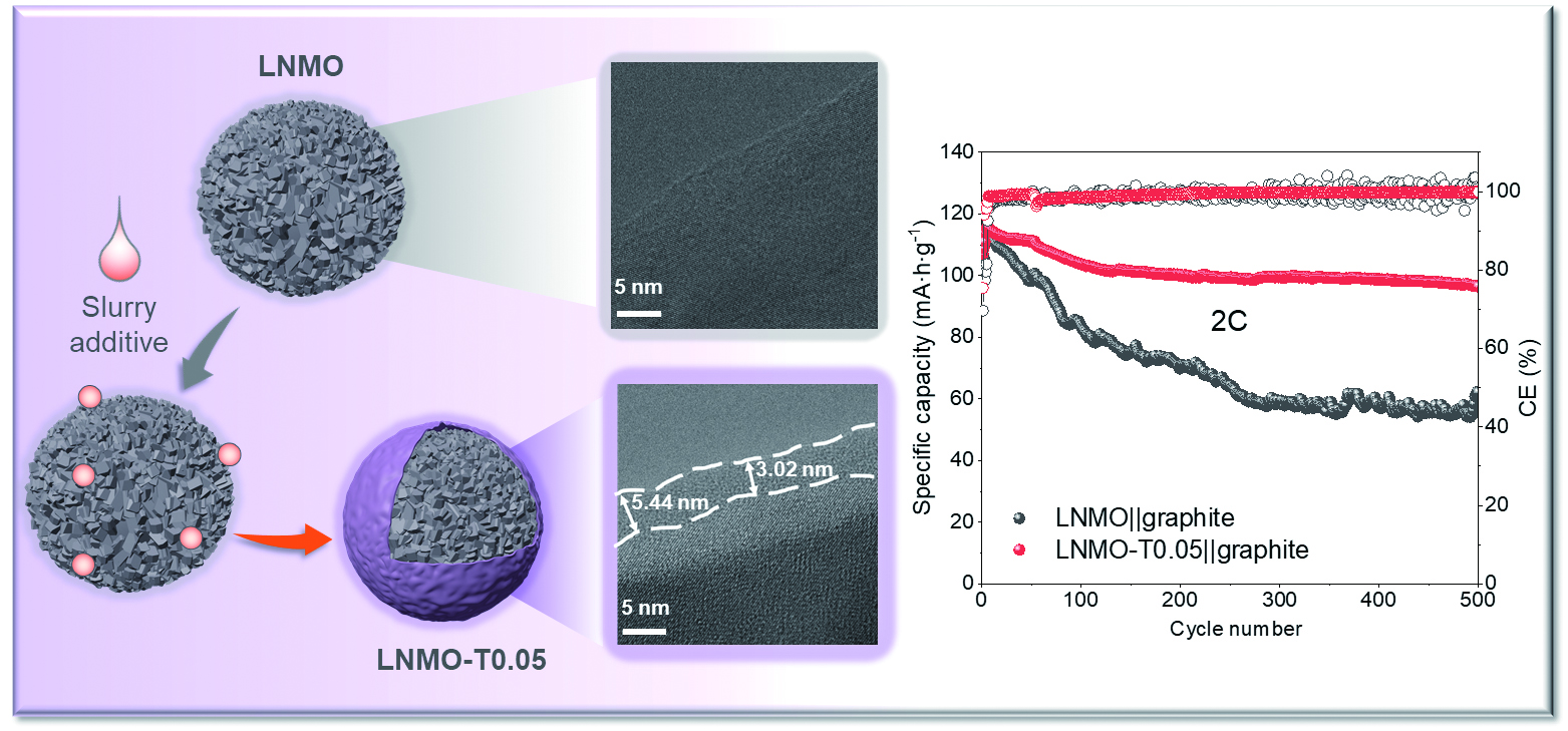 Tailoring Electrode-Electrolyte Interfaces via a Simple Slurry Additive ...